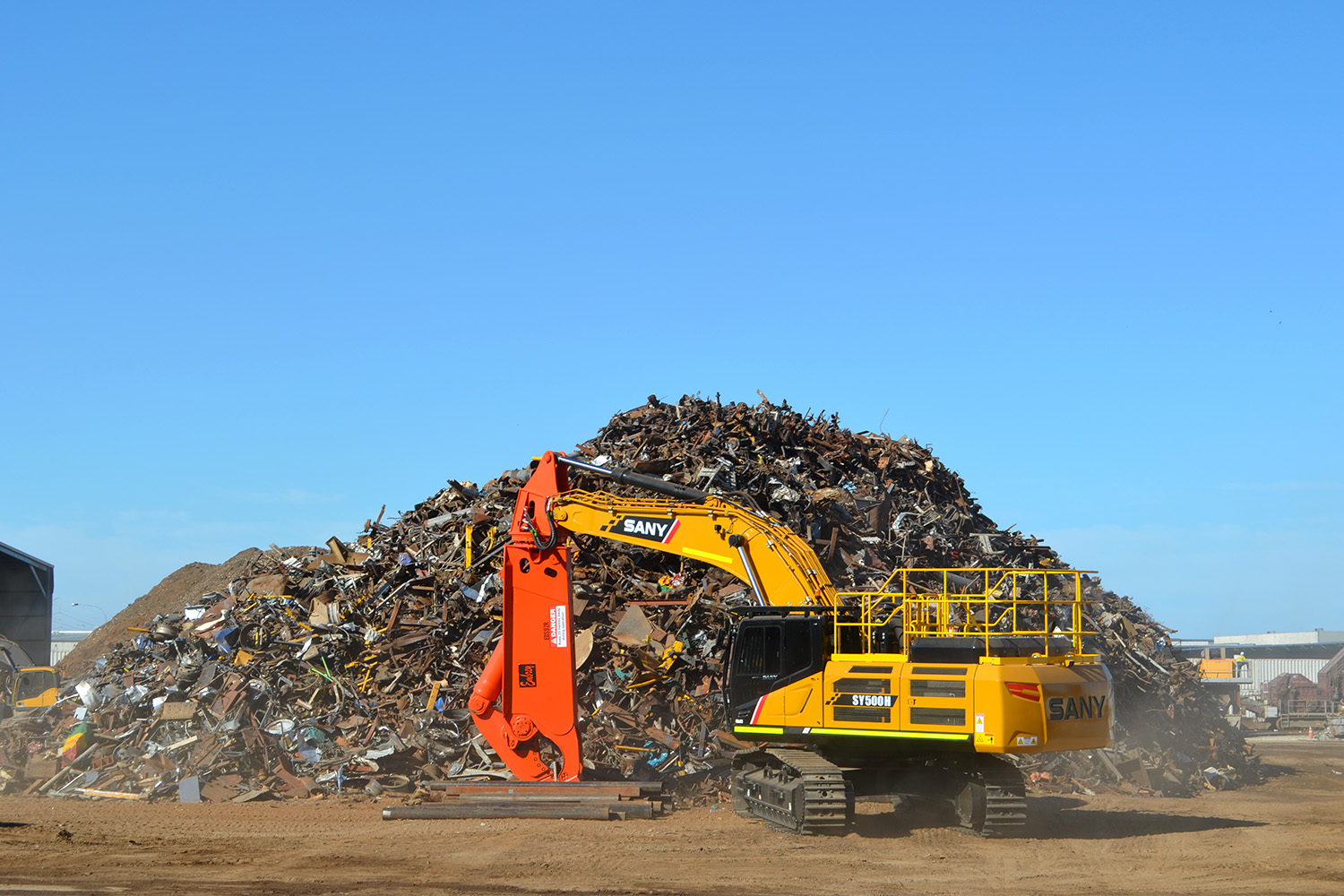 Brooks Equipment - CUTTING STEEL!