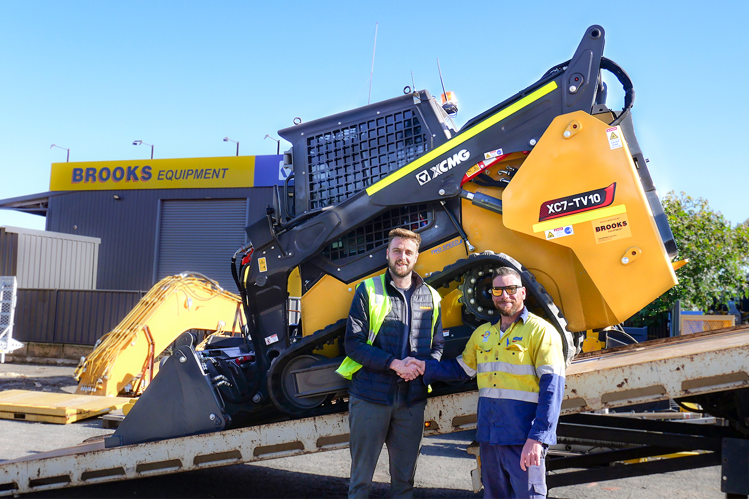 Brooks Equipment - THEIR FIRST OF MANY!
